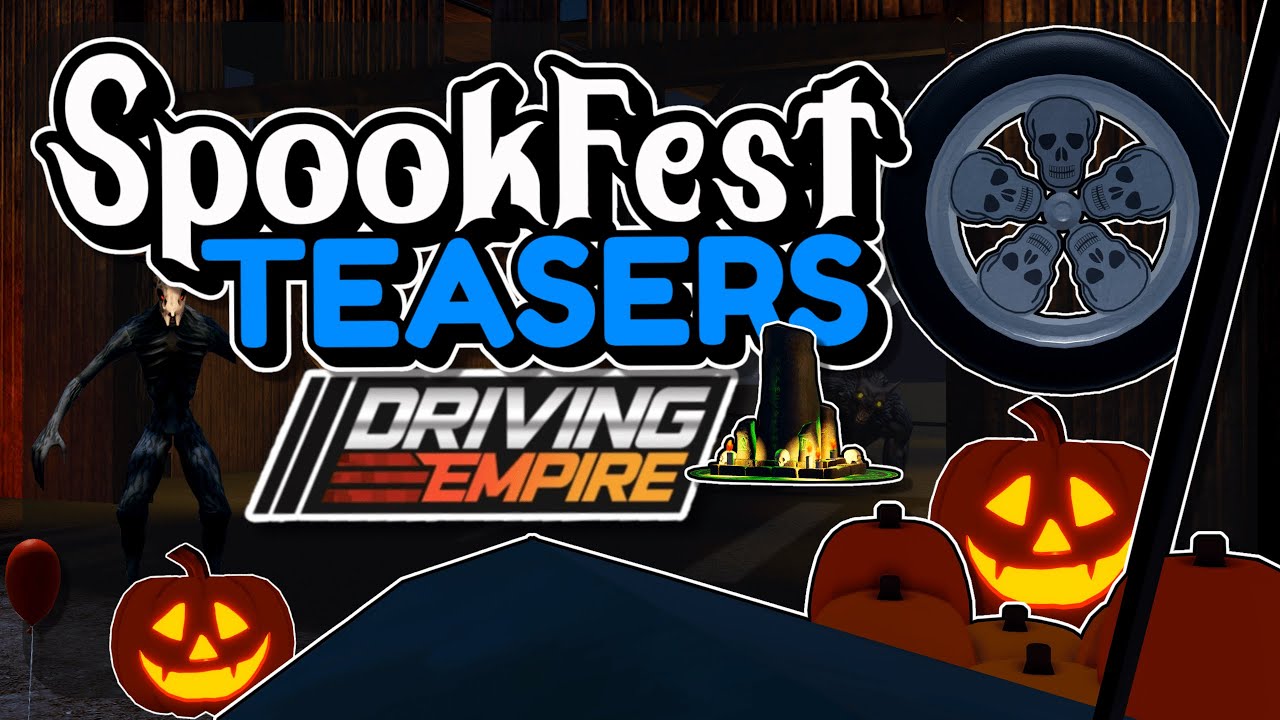 Every Spookfest Teaser Around The Driving Empire Map Roblox Youtube 1677