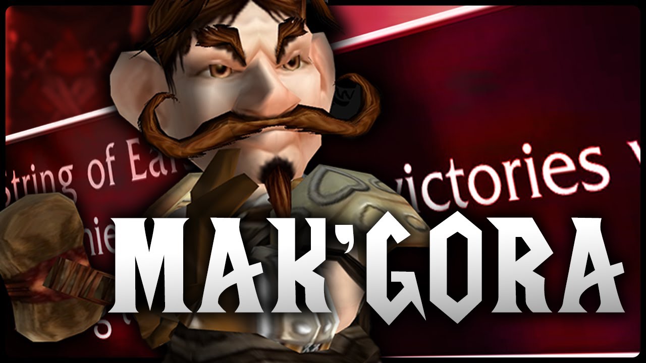 MAK'GORA Duel to the Death!! Collecting EVERY EAR in Azeroth - YouTube