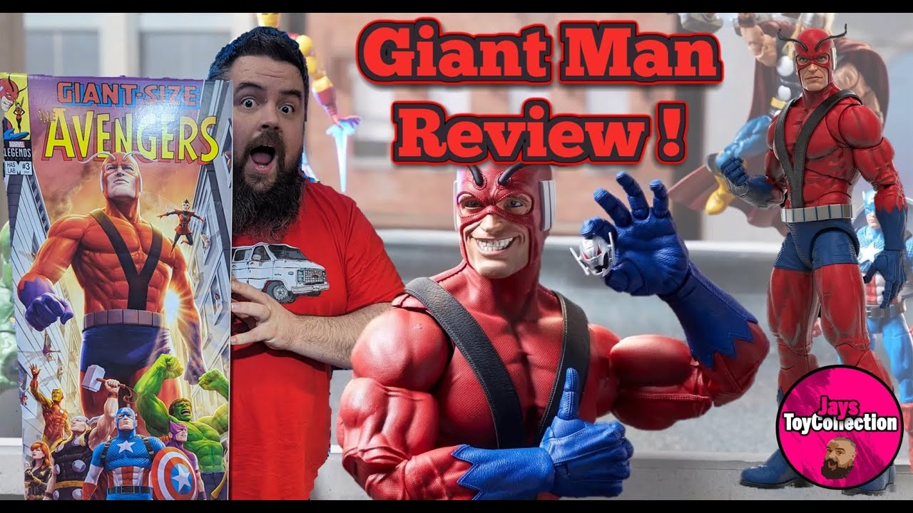 Marvel Legends Giant Man Haslab Unboxing Review In Hand - It's Giant ...