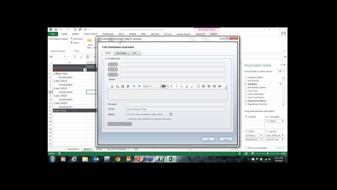 Sage Intelligence Reporting for Sage 100 Contractor - YouTube