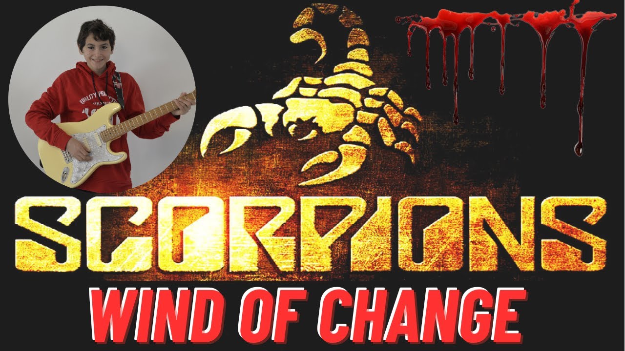 Scorpions - Wind of change guitar cover (Berlin wall history) - YouTube