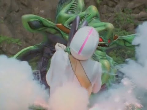 悲鳴!苦痛! ガオホワイト敗北 百獣戦隊ガオレンジャー Sentai Gaoranger white ranger power rangers ...