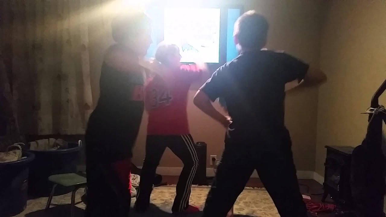 Kids dancing to sugar hill gang jump on it - YouTube