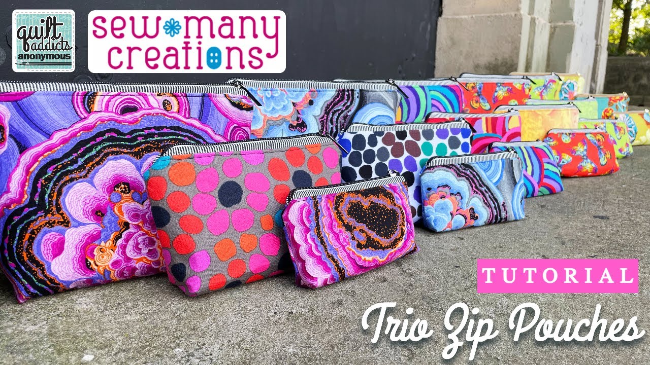 Easy nesting bags perfect for beginners! New Kaffe, Tula and Anna Maria ...
