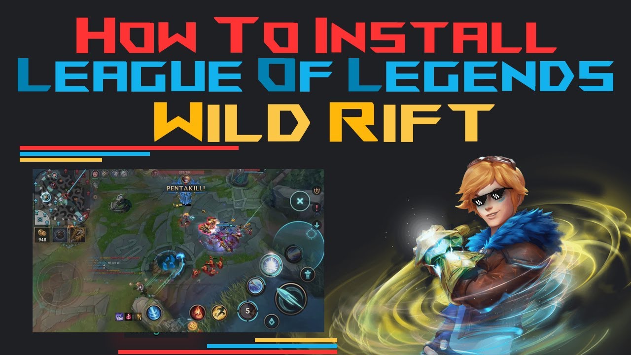 HOW TO INSTALL LEAGUE OF LEGENDS: WILD RIFT ALPHA TEST (TAGALOG) [PAANO ...