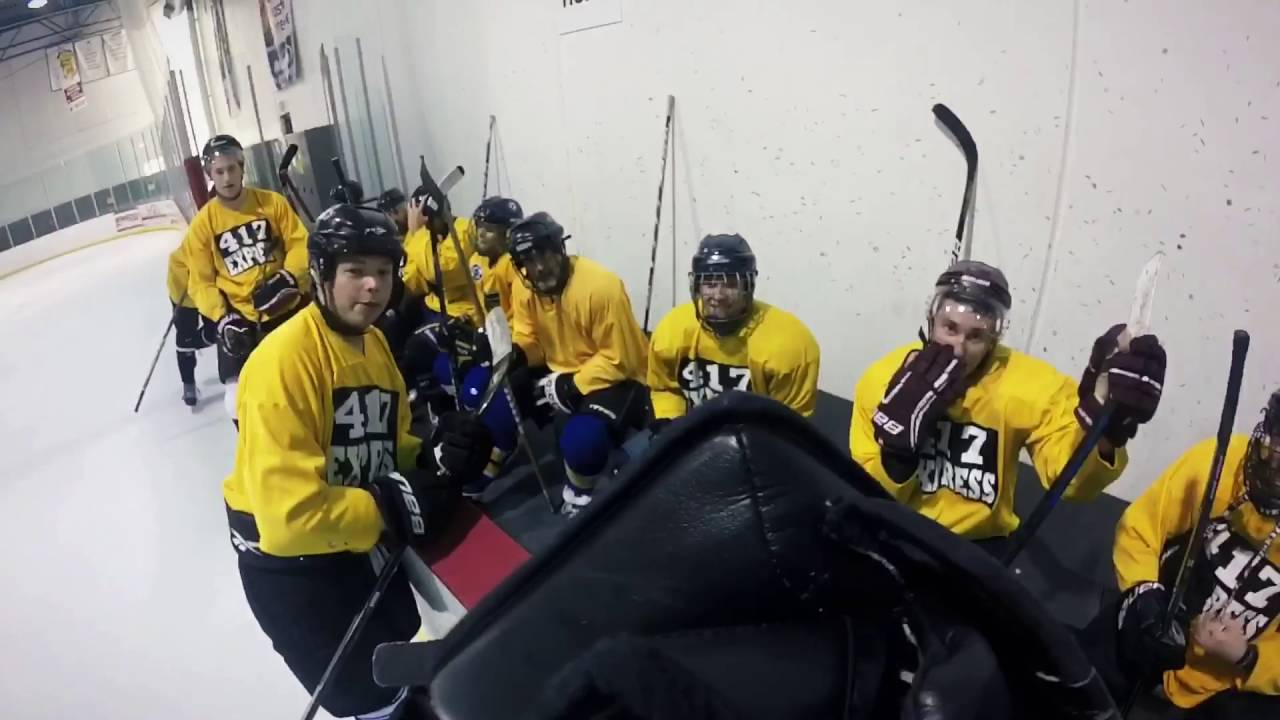 Hockey Goalie Gopro Video - (Goalie cam) - YouTube