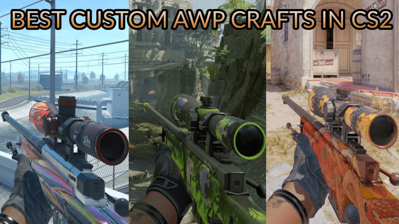NEW Custom AWP Crafts in CS2 - YouTube