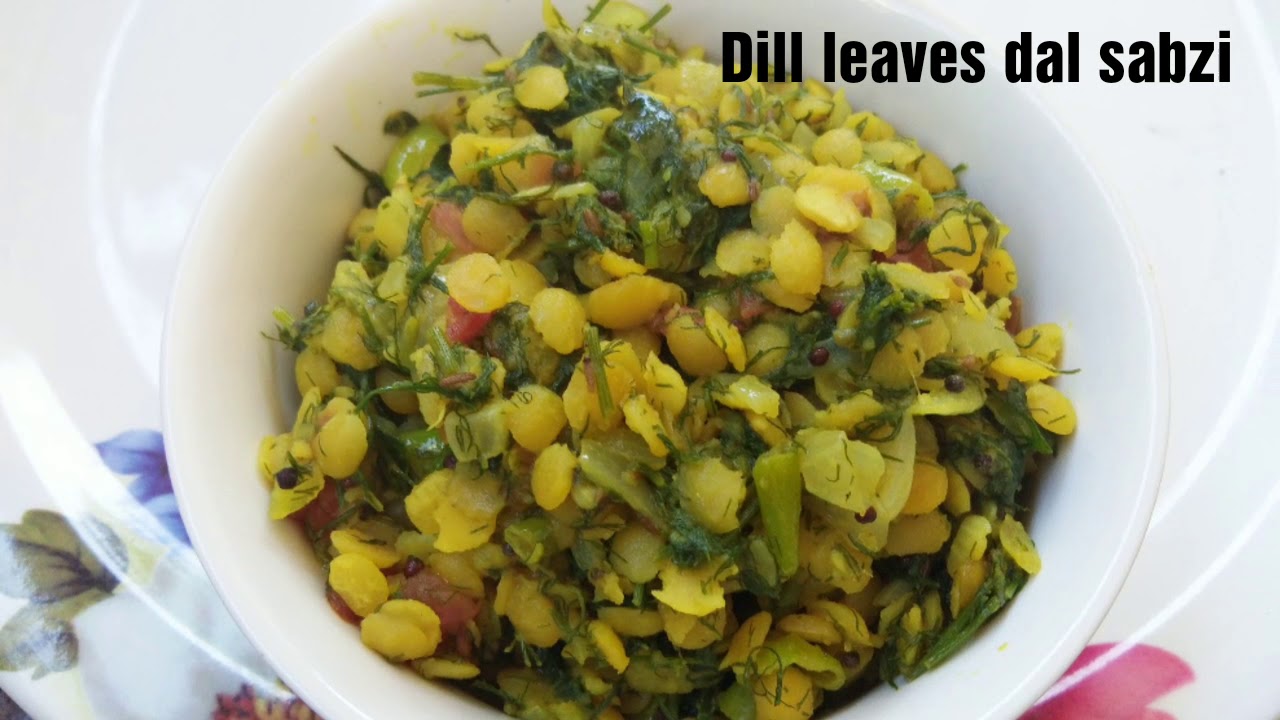 Sabbasge soppu pallya/ dill leaves toor dal sabzi recipe - YouTube