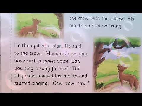 The Fox and the Crow - English Story Kindergarten