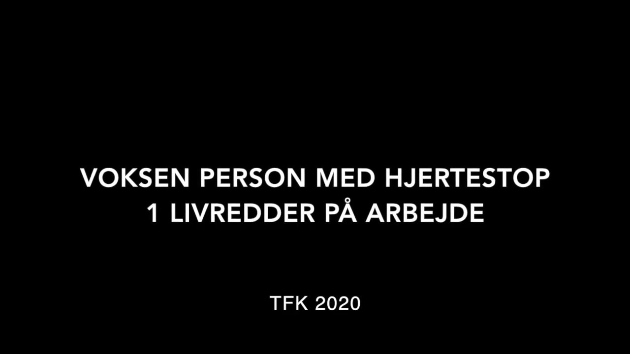 Genoplivning af en voksen person (1 LR på post) - YouTube