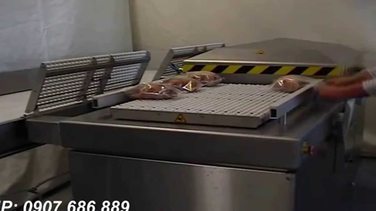 May Dong Goi Chan Khong Tu Dong Henkovac - YouTube