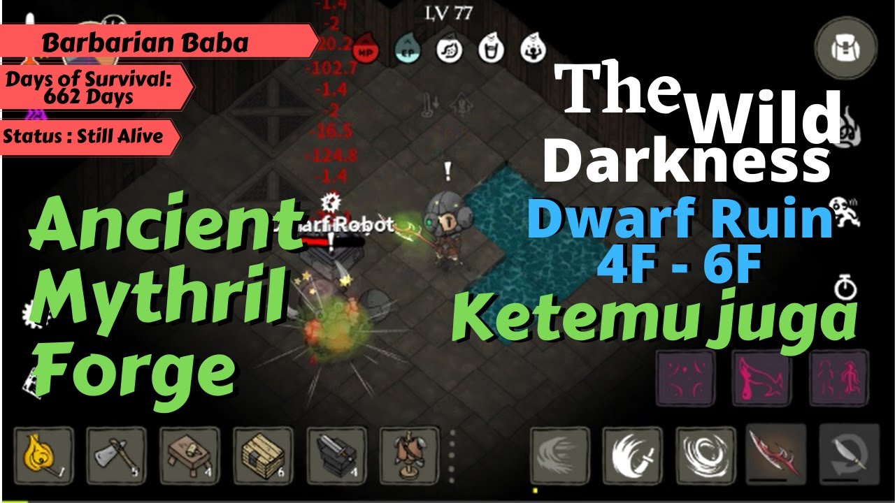 Ancient Mythril Forge !! Ketemu Juga - Dwarf Ruin 4F - 6F - The WIld ...