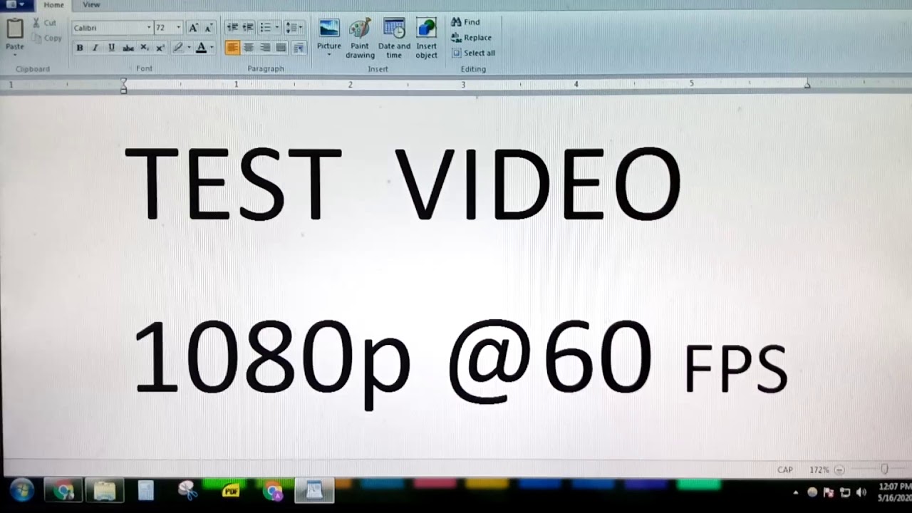 TEST VIDEO 1080P @ 60FPS - YouTube