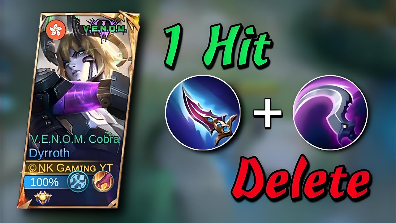 Dyrroth 1 Hit Victory Build | You Must Learn How to Play Dyrroth ...