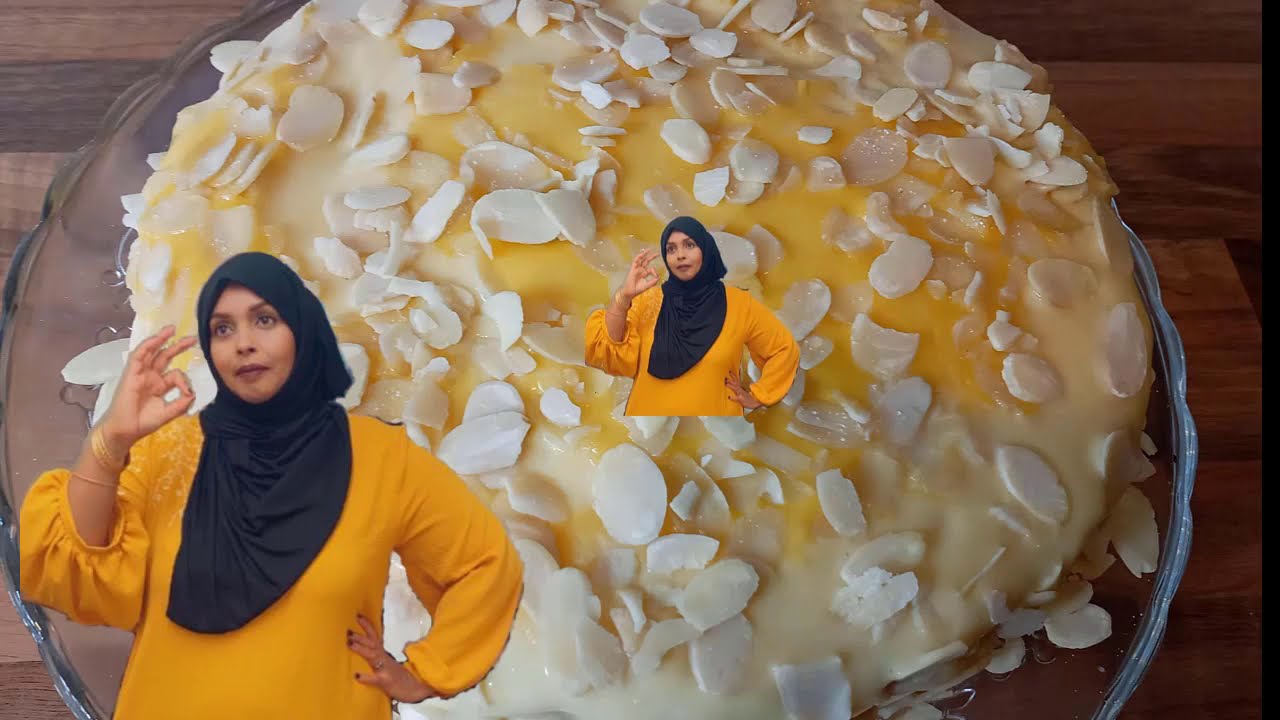 (Custard Cake) Simple and Yummy | SIda Loo Sameeyo Doolsho Labaniyad ...