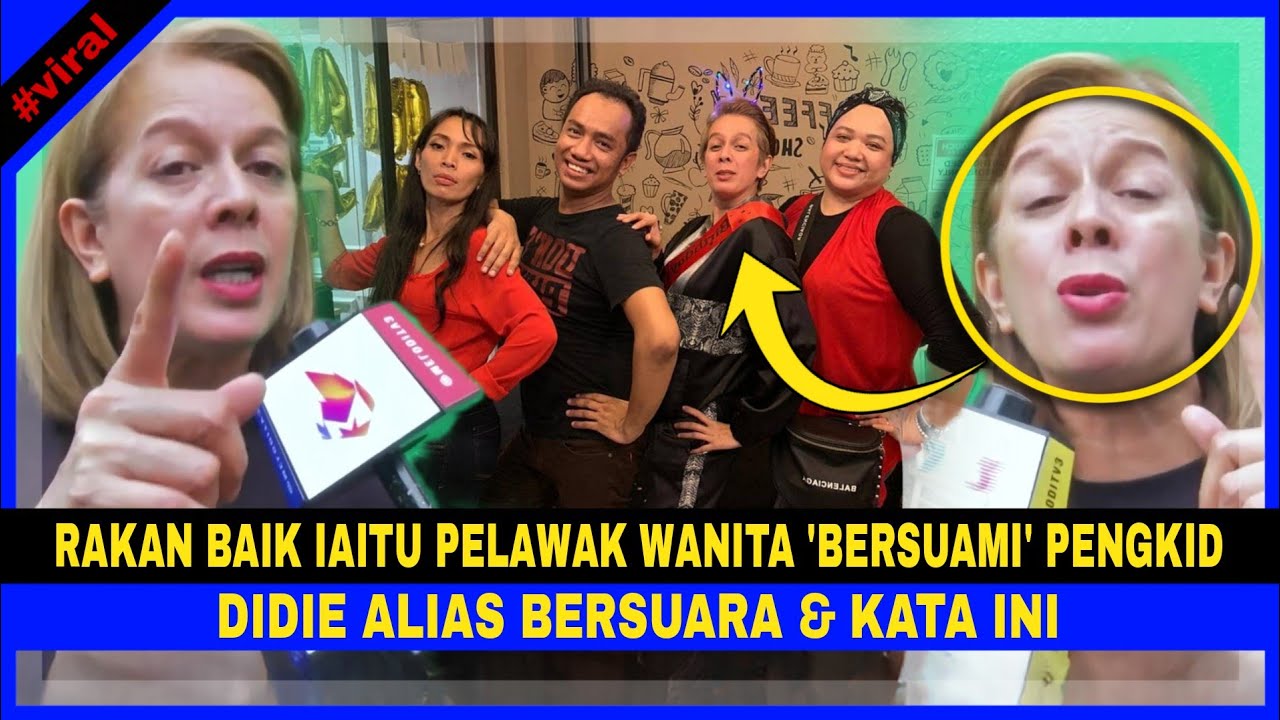 Pelawak Wanita 'BERSUAMIKAN' PENGKID. Pernah Jadi RAKAN BAIK, Didie ...