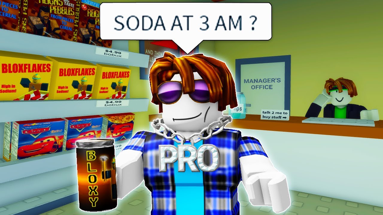 ROBLOX Get a Drink at 3 AM - YouTube
