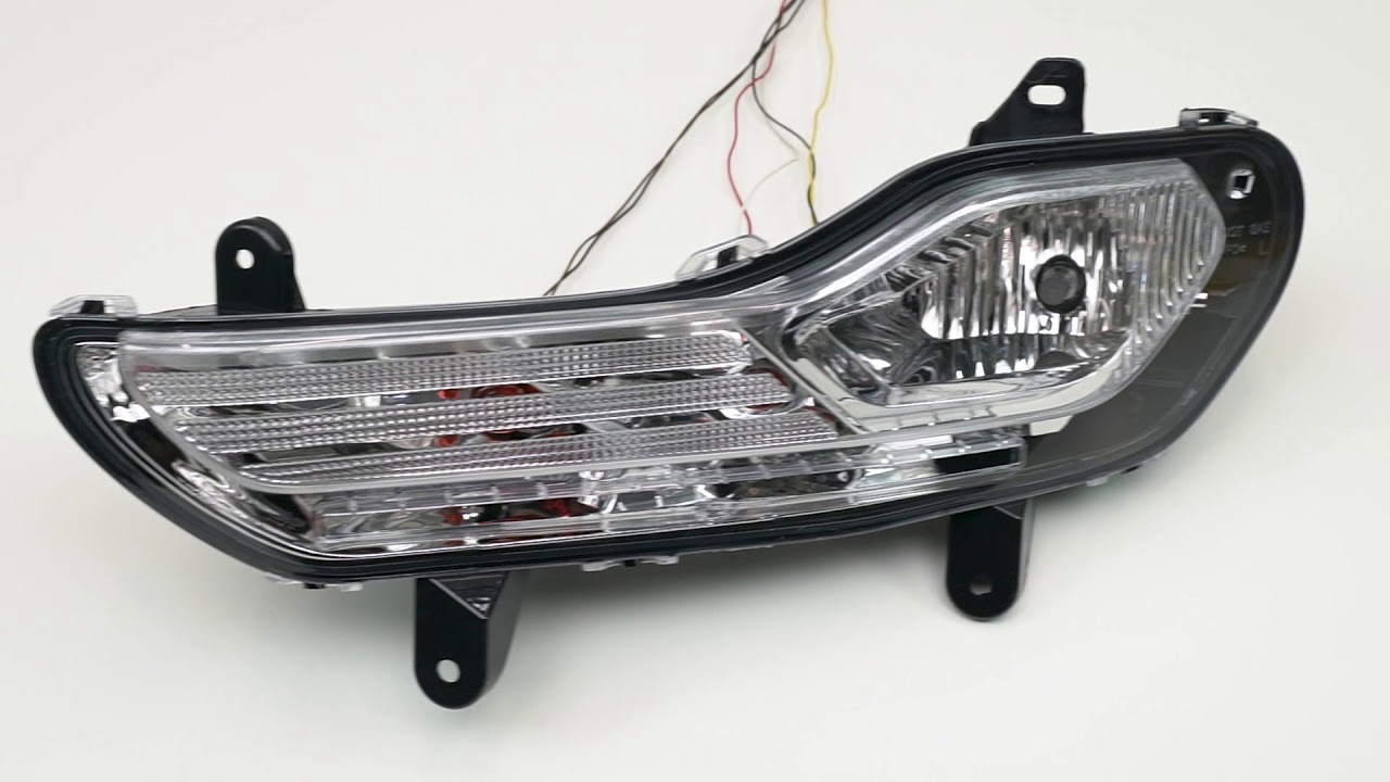 FRONT FOG LEFT LAMP FORD KUGA 13-16 / HALOGEN PRZEDNI LEWY FORD KUGA 13 ...