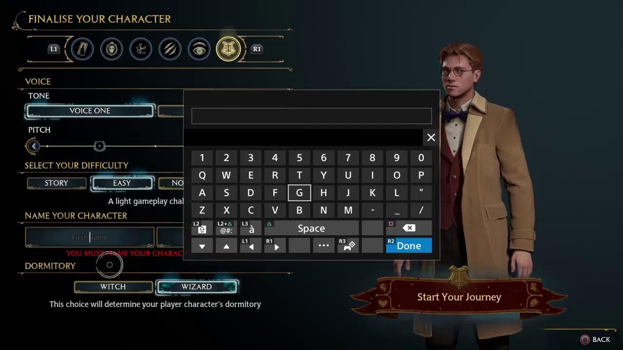 Hogwarts Legacy-PS4 Slytherin No Commentary Ep 1 Another Weasley - YouTube