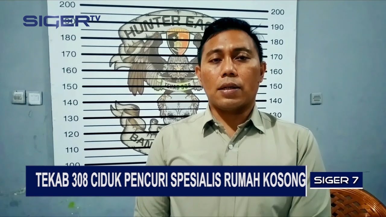 TEKAB 308 CIDUK PENCURI SPESIALIS RUMAH KOSONG - YouTube
