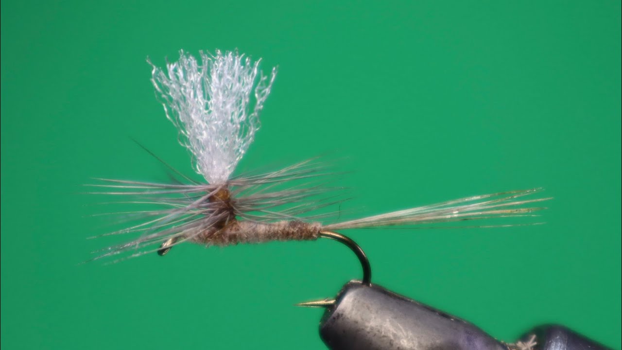 HENDRICKSON PARACHUTE - FLY TYING TUTORIAL - YouTube