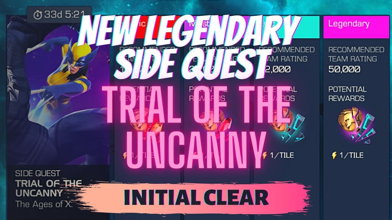 MCOC TRIAL OF THE UNCANNY | Side Quest | Day 3 | Completion | Marvel ...