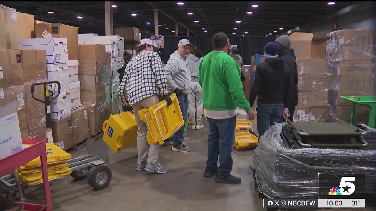 North Texas prepares to help during cold snap | NBCDFW - YouTube