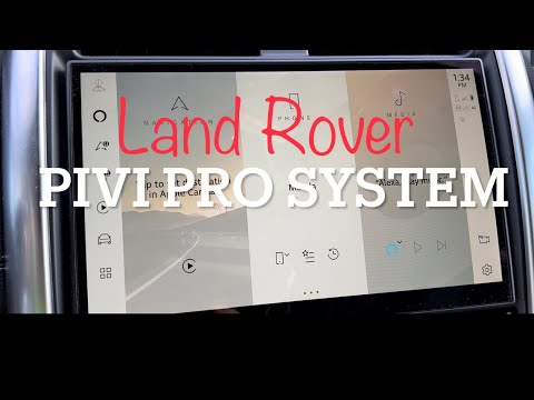 Land Rover PIVI PRO Central Console guide 2022| Manda Drives | - YouTube