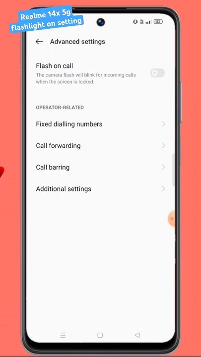 Realme 14x 5g me flashlight setting kaise kare | realme 14x 5g | #shortvideo #shorts #trending ...