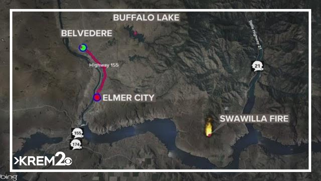 Level 3 Evacuations (GO NOW) issued for Swawilla Fire burning near ...