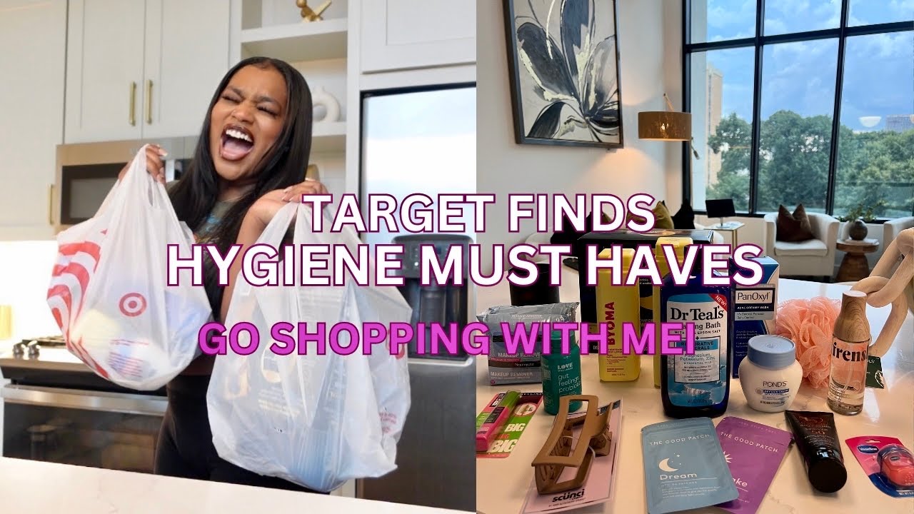 VLOG#17| TARGET HYGIENE PICK UPS| BRIGHTING BODY WASH| PERIOD MUST ...