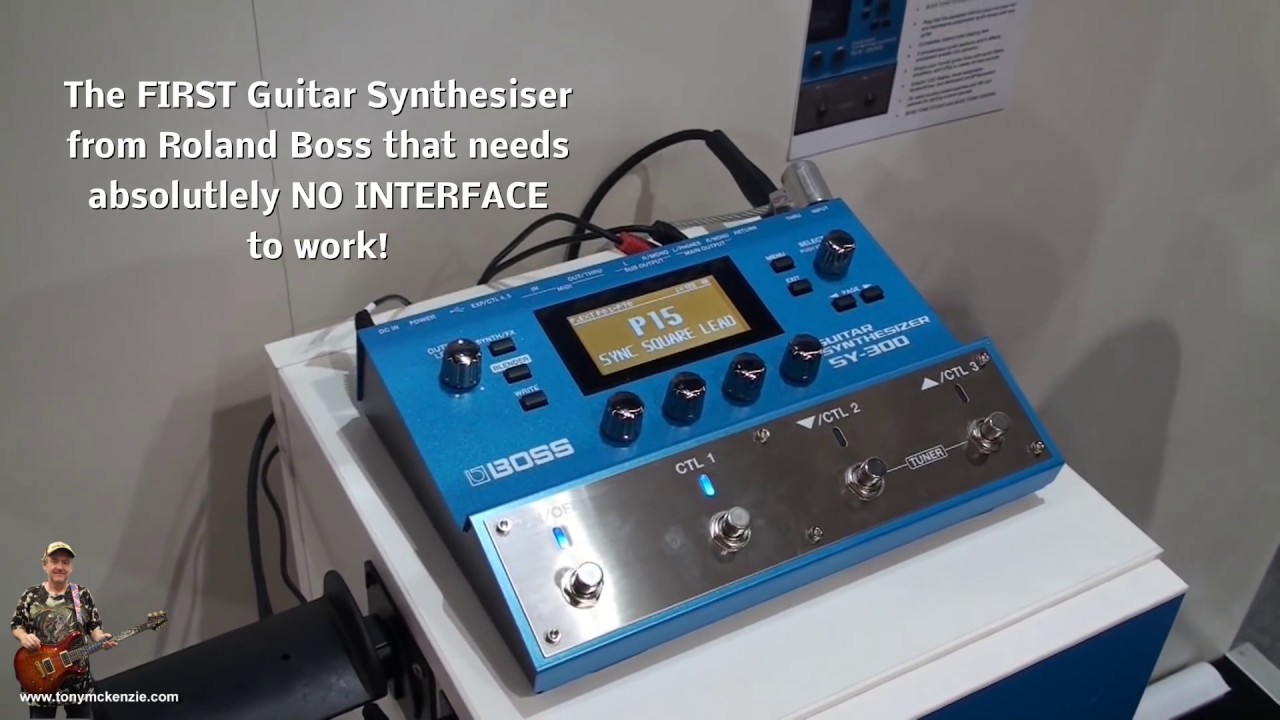 Roland Boss SY-300 Guitar Synth | No Interface needed | Short ...