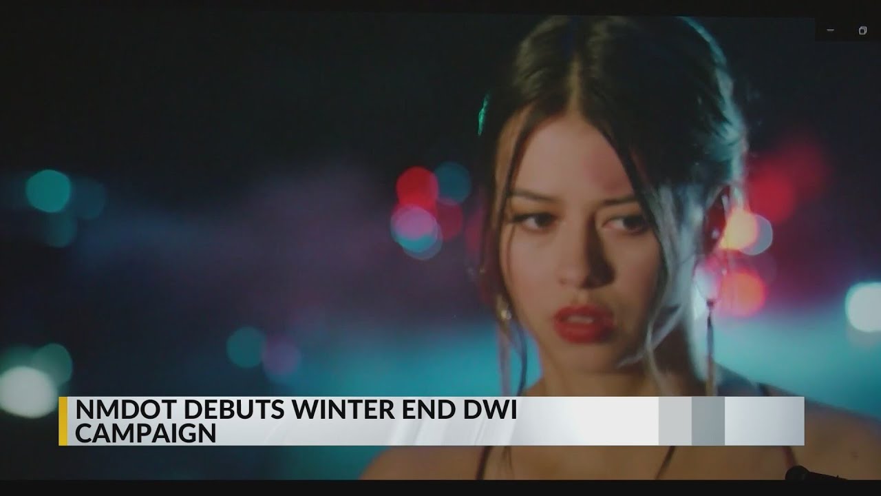 NMDOT debuts winter ENDWI campaign - YouTube