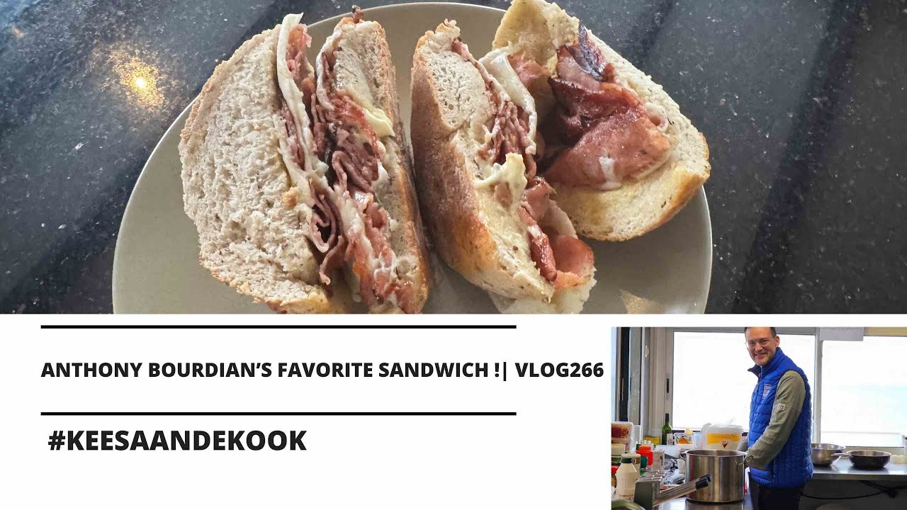 Anthony Bourdain's favorite sandwich ! | #Vlog266 - YouTube