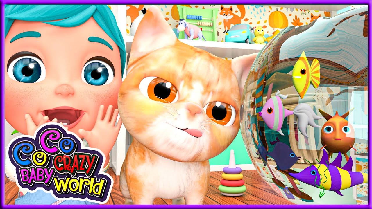 NEW Kitty Cat Song 🐱|Nursery Rhymes for Kids and Children | - Coco Baby ...