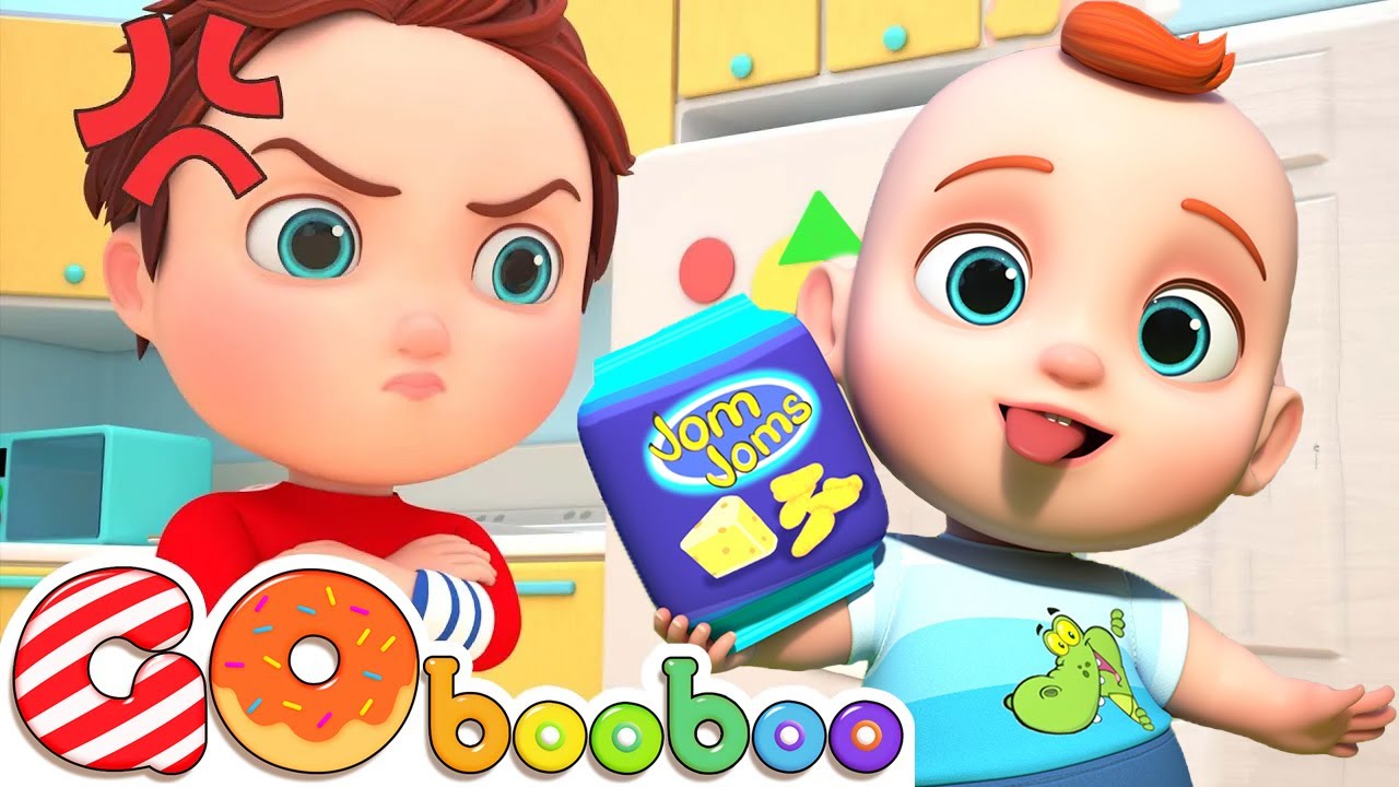 No More Snacks | Healthy Habits | GoBooBoo Nursey Rhymes & Kids Songs ...
