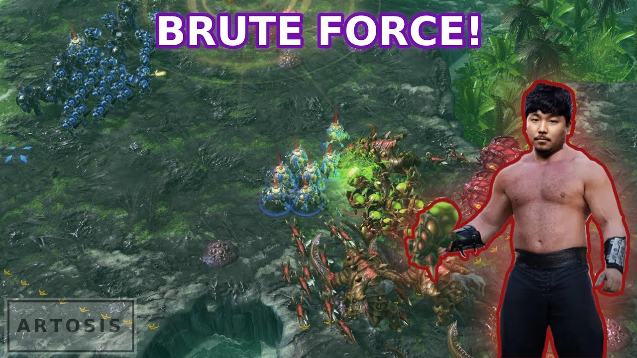 POWERFUL plays between Dark and Byun - (StarCraft 2) - YouTube