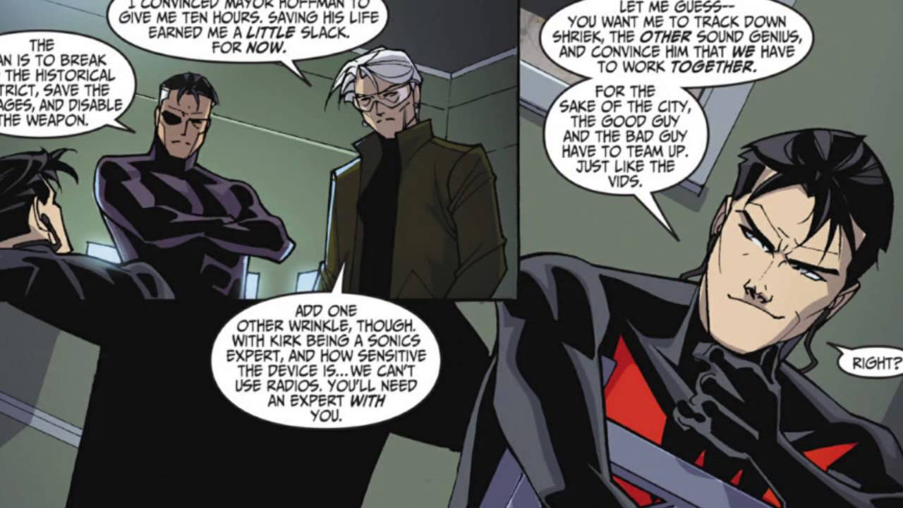 batman beyond 2.0 issue#10 review - YouTube