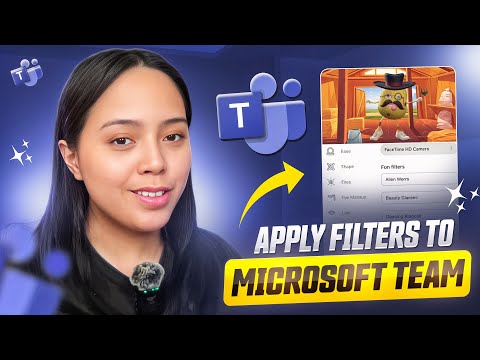 How to apply webcam filters to Microsoft Teams