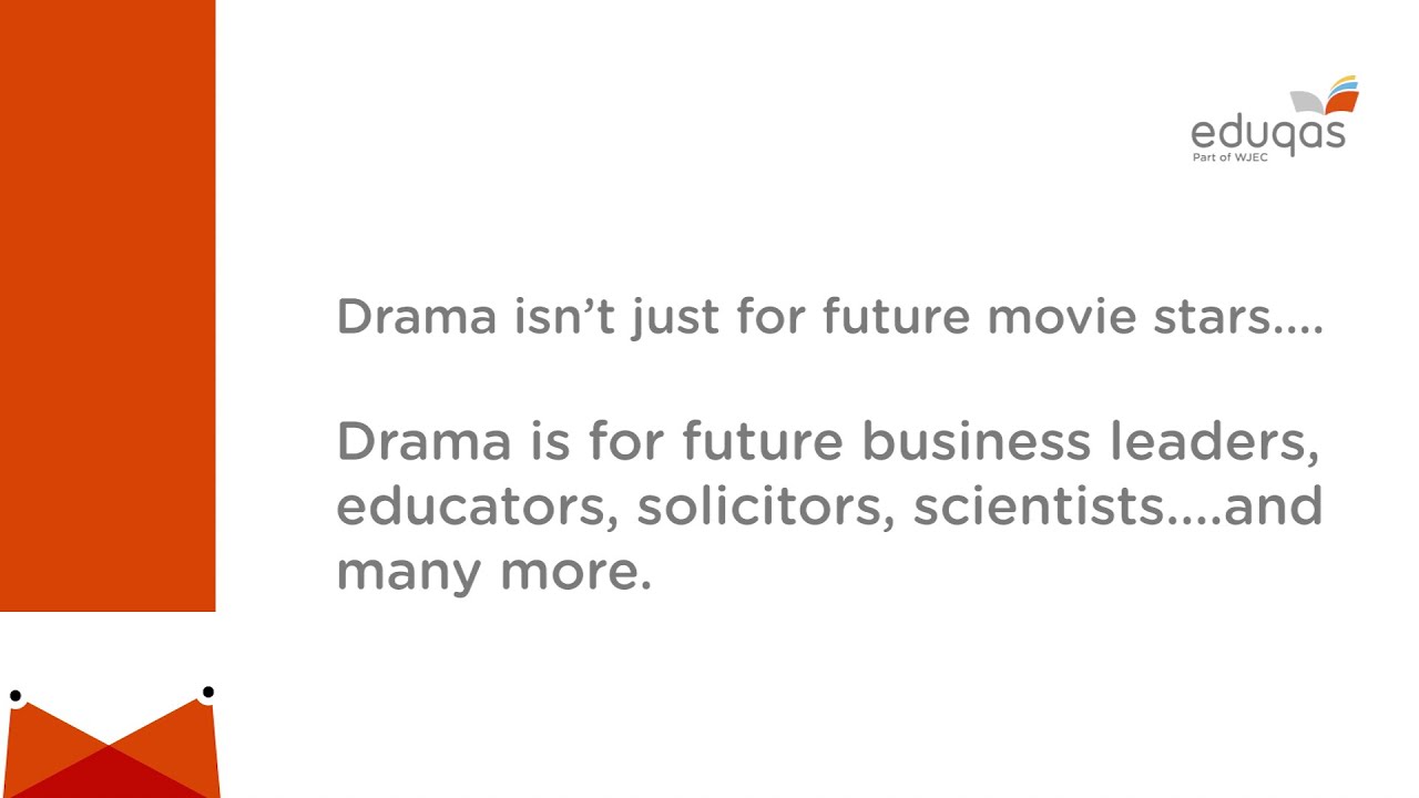 Why study Drama? - YouTube