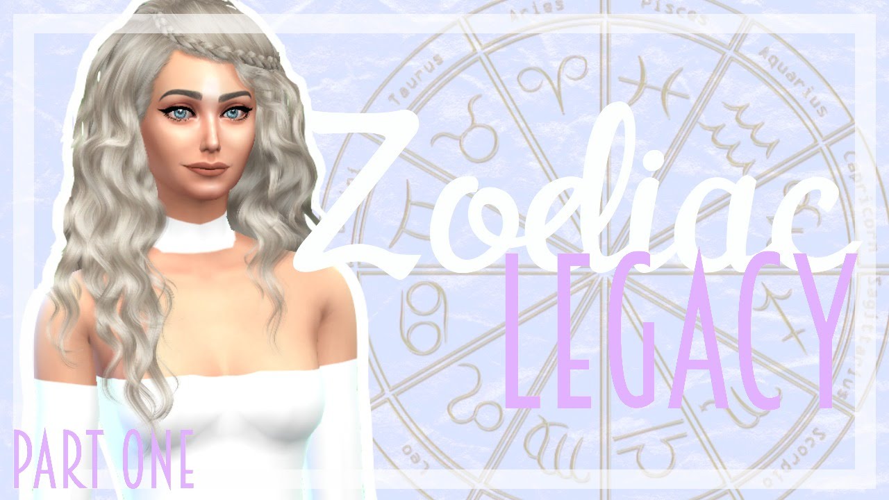 The Sims 4: Zodiac Legacy Challenge | Part One - Aquarius - YouTube