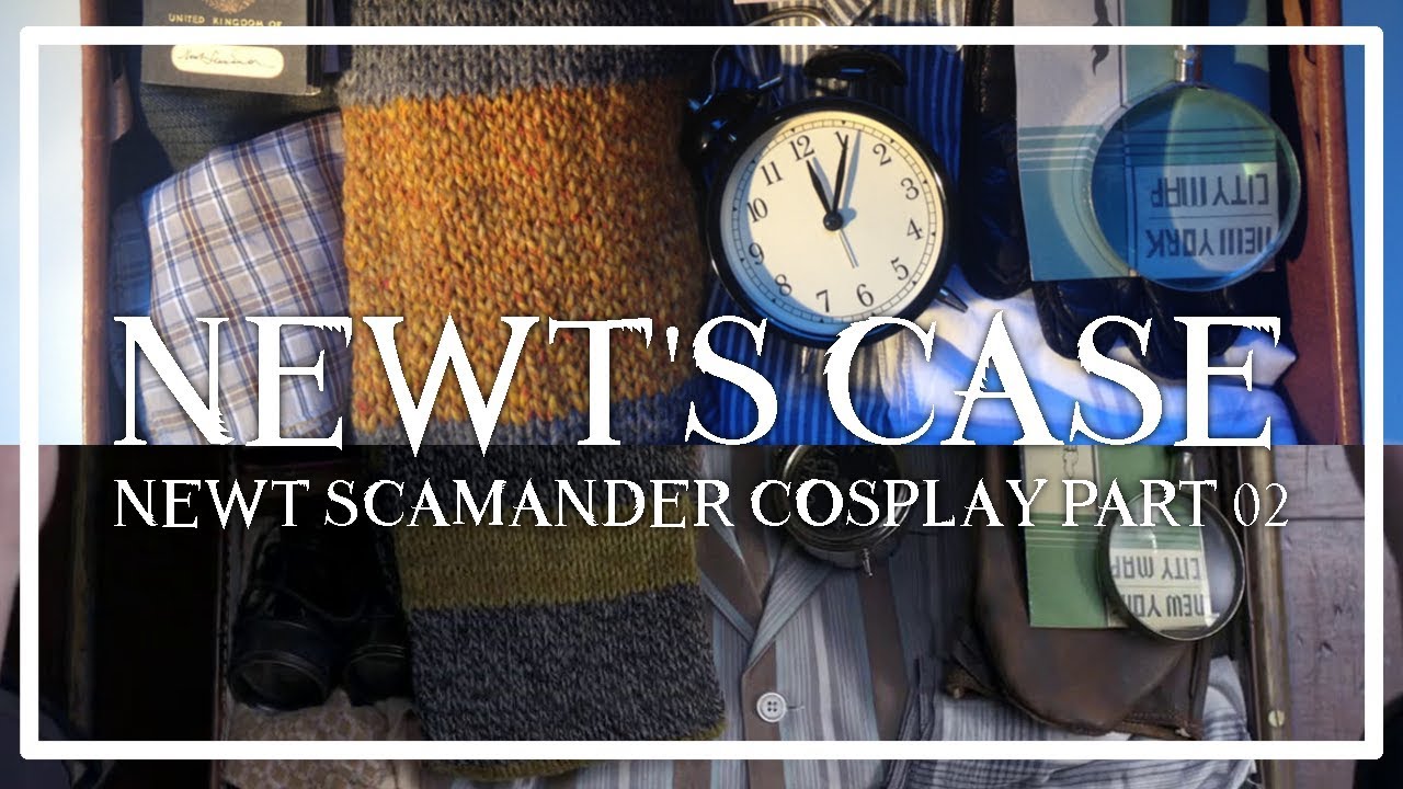 NEWT'S CASE | NEWT SCAMANDER COSPLAY PART 02 - YouTube