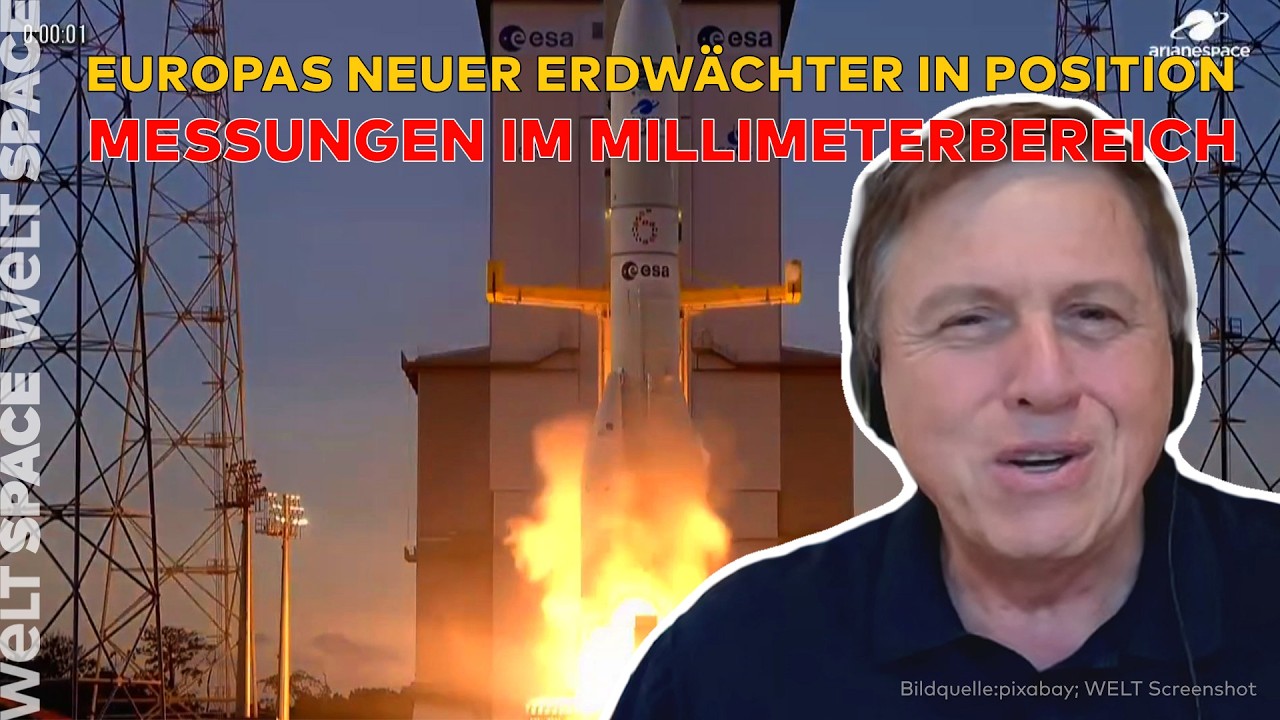 COPERNICUS-PROGRAMM: Neues Technik-Wunder der ESA! Sentinel 1D Satellit ...