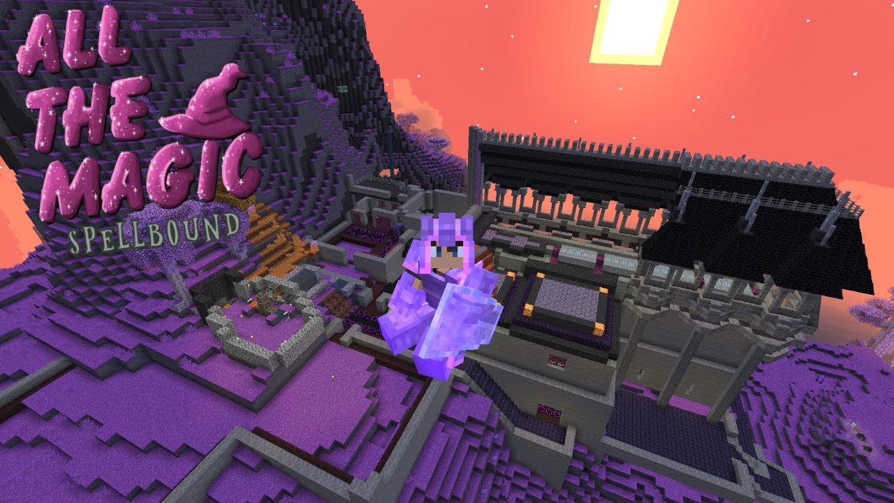 Taking Flight and Hunting Terracotta: ATM Spellbound Minecraft 1.16.5 ...