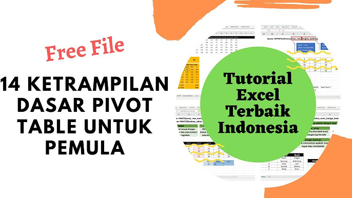 Pivot Table Excel Tutorial Indonesia | Cabinets Matttroy