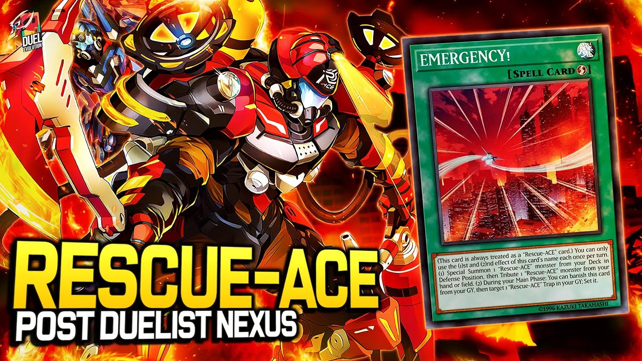 Rescue-Ace Post Duelist Nexus | Replays 🎮 + Decklist ️ | Edopro - YouTube