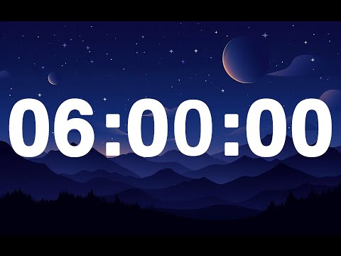 6 Hour Timer Minimalist #timer #countdown #clock - YouTube
