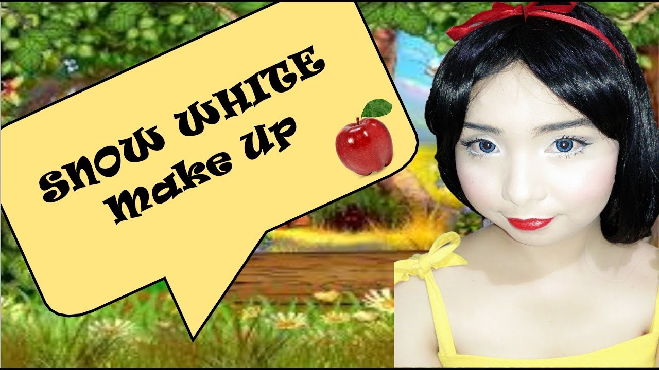 Snow White Make Up Tutorial - YouTube