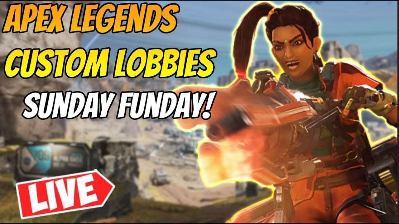 🟣Apex Legends Live; 🥳Sunday Funday Custom Lobbies💛 - YouTube
