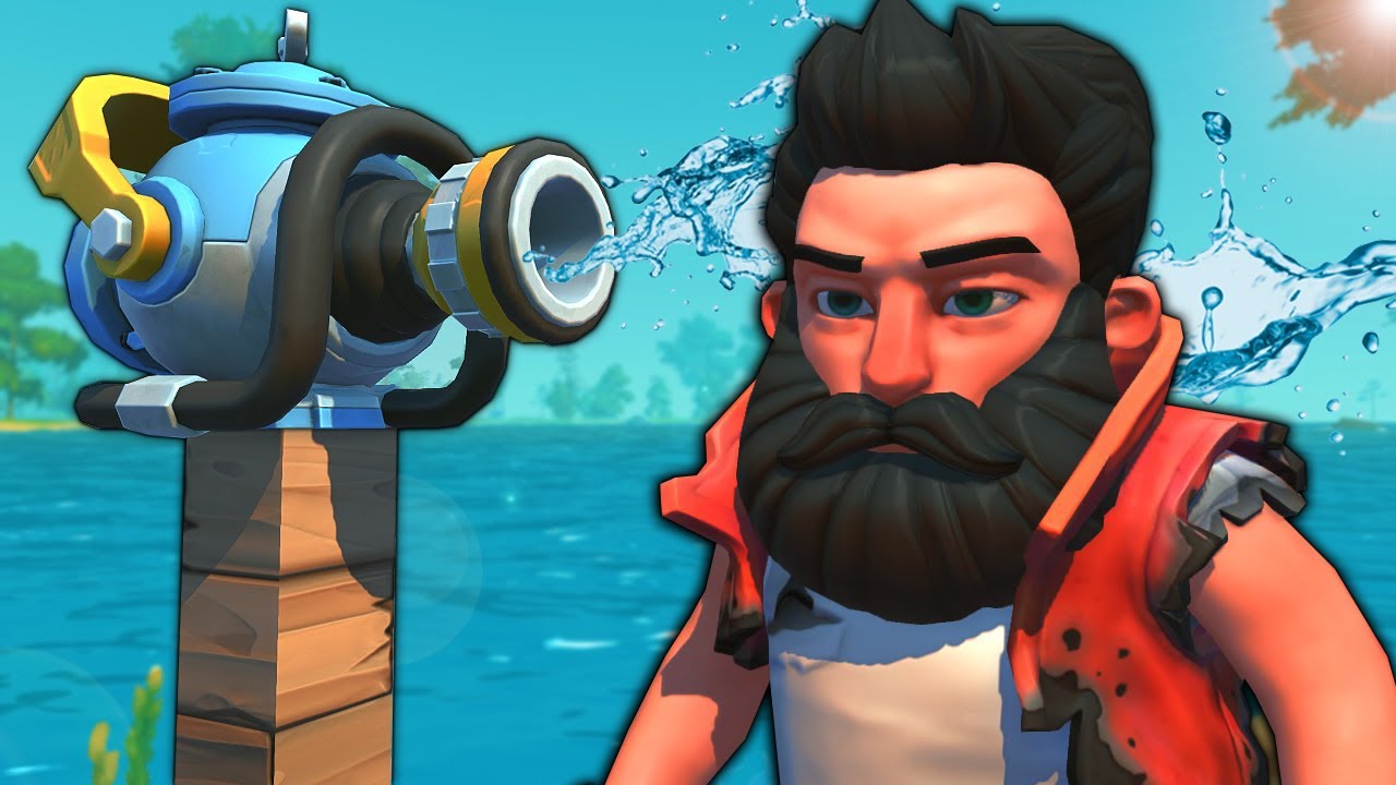 Searching for an Island Base Location & Water Gun! - Scrap Mechanic ...